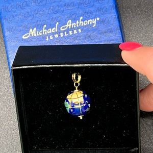 Michael Anthony | Jewelry | Nib Vintage Michael Anthony 4k Gold Lapis ...